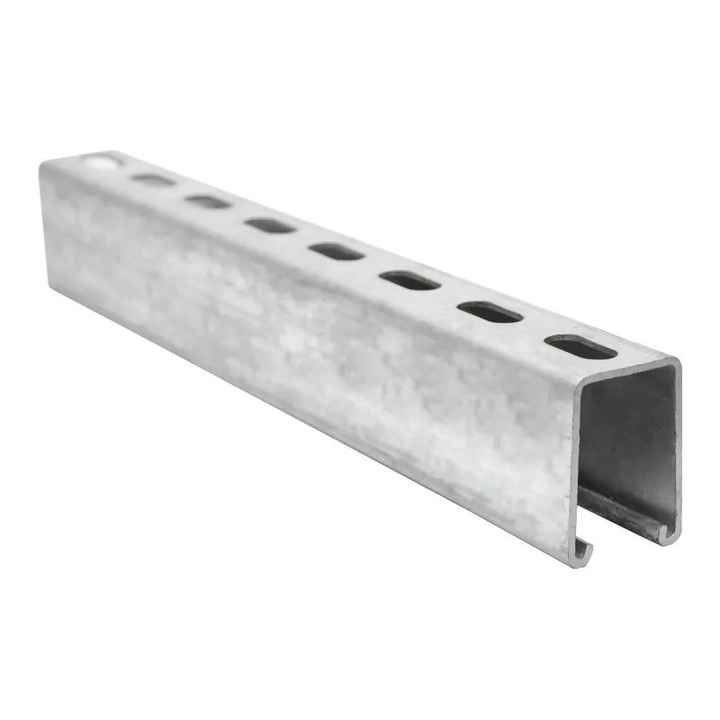 Steel C Channel Strut Support for Ground Installation Tilt Mount Solar ...