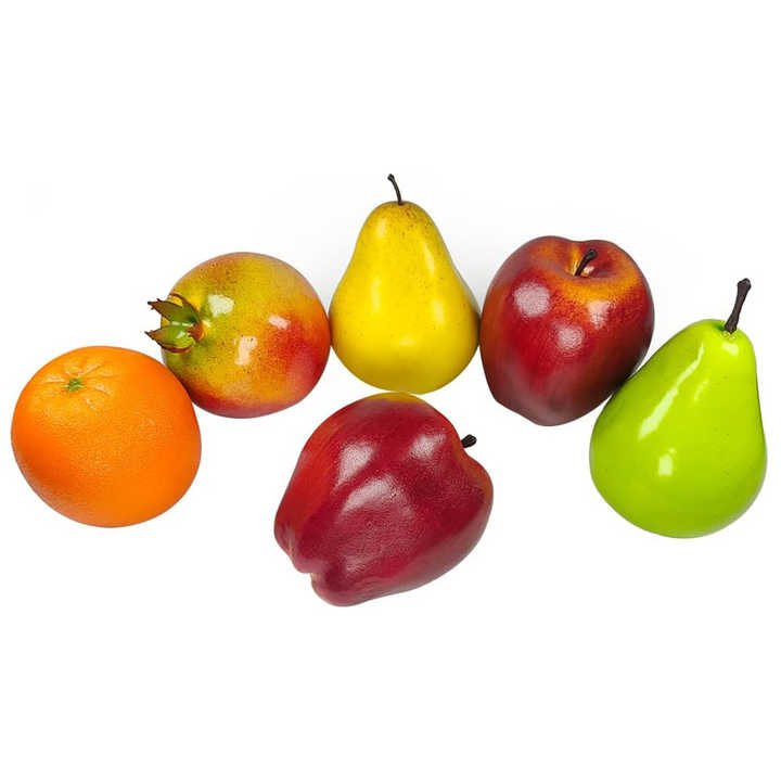 Artificial Fruits Pack,Fake Fruits for Home Decor,Simulation Fruit Set ...