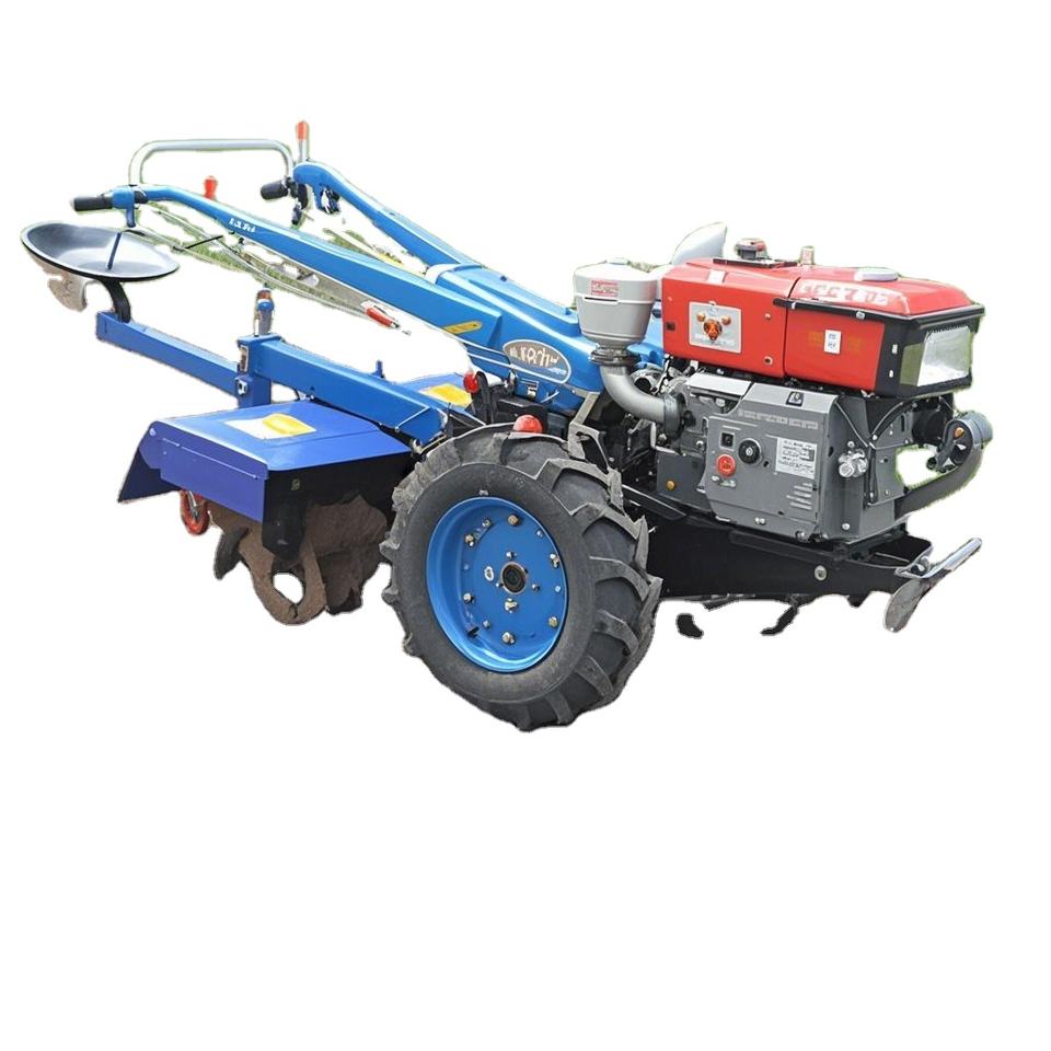 2025 New AG 8HP 15HP 22HP Mini diesel Walking Hand Tractor Tiller ...