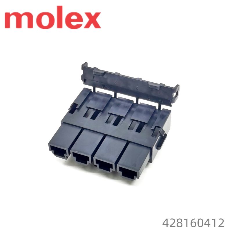 Original 10.0mm Crimp Signal MOLEX 428160412 Plus Receptacle Housing 4 ...