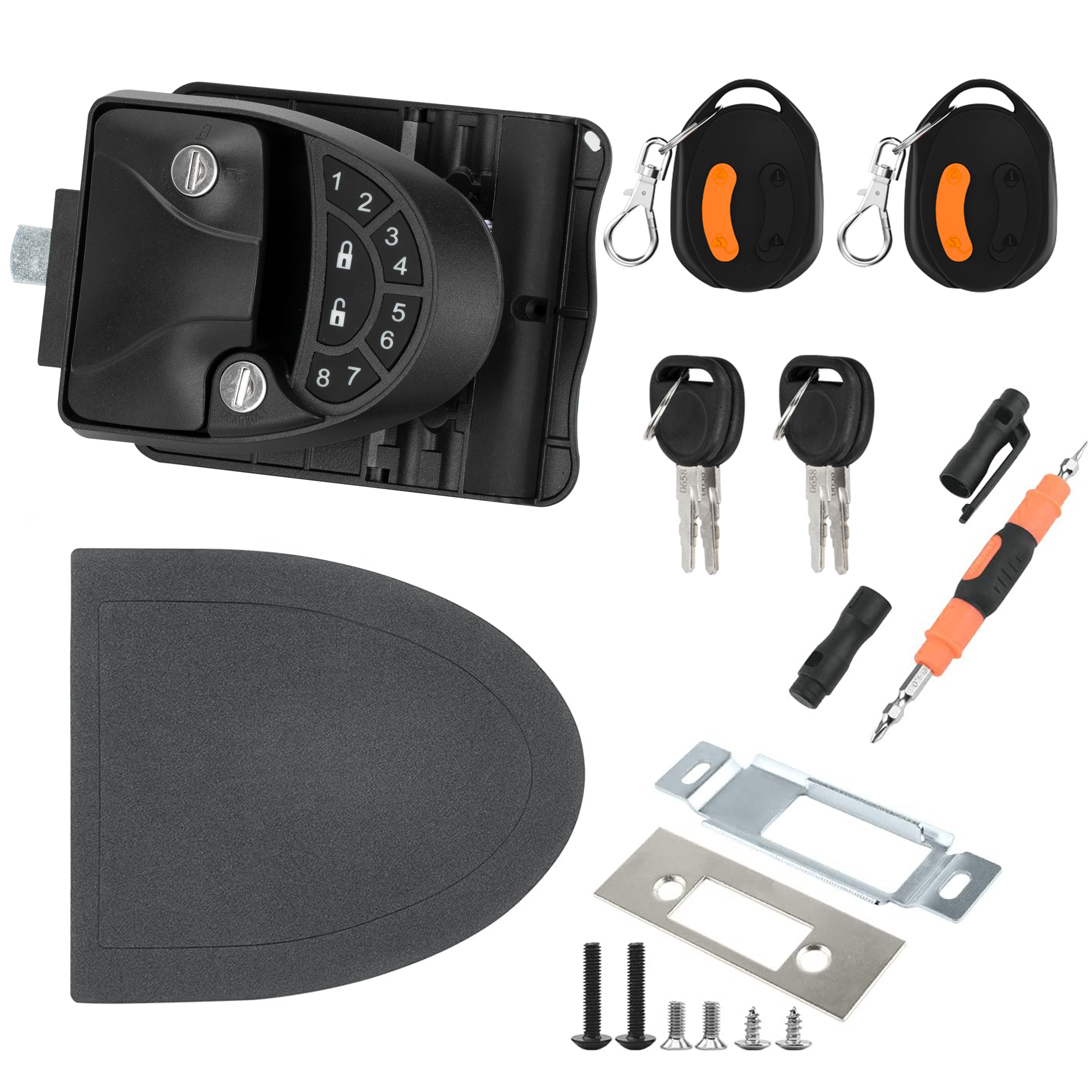 Door Locks For Entry Door DaierTek RV Keyless Entry Door Lock, RV ...
