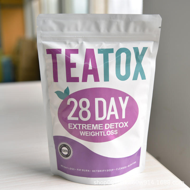 28-Day Extreme Detox Weight Loss Slimming Green Tea Teatox with ...