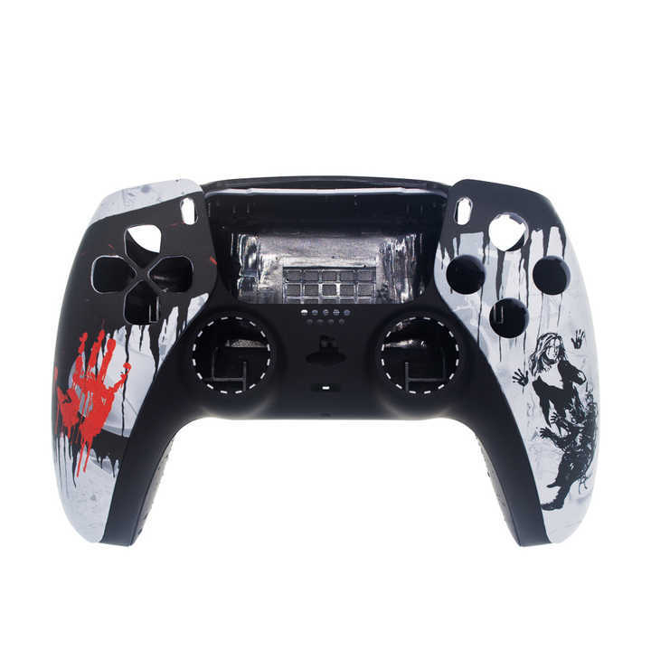 Bloody Hand Newest Custom Design for PS5 Hydro Dipping Shell Case Touchpad for PS5 Controller ...