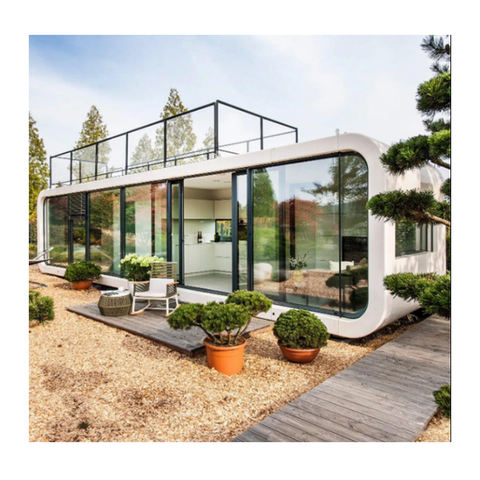 Family living tiny house container house modular expandable container ...