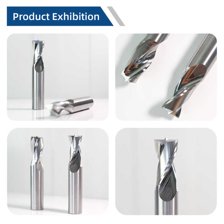 High Precision 2-Flute End Mill Router Cutter Carbide Tungsten Steel ...