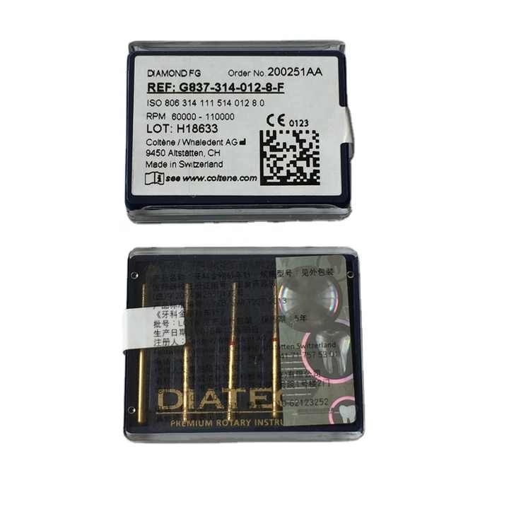 Original Switzerland Coltene Dental Diamond Burs/diatech Bur