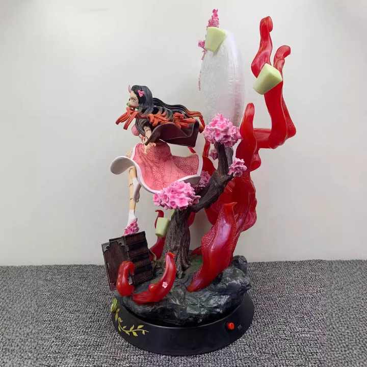 Demon Slayer 1/6 Anime PVC Model Statue Gk Demon Transformation with ...