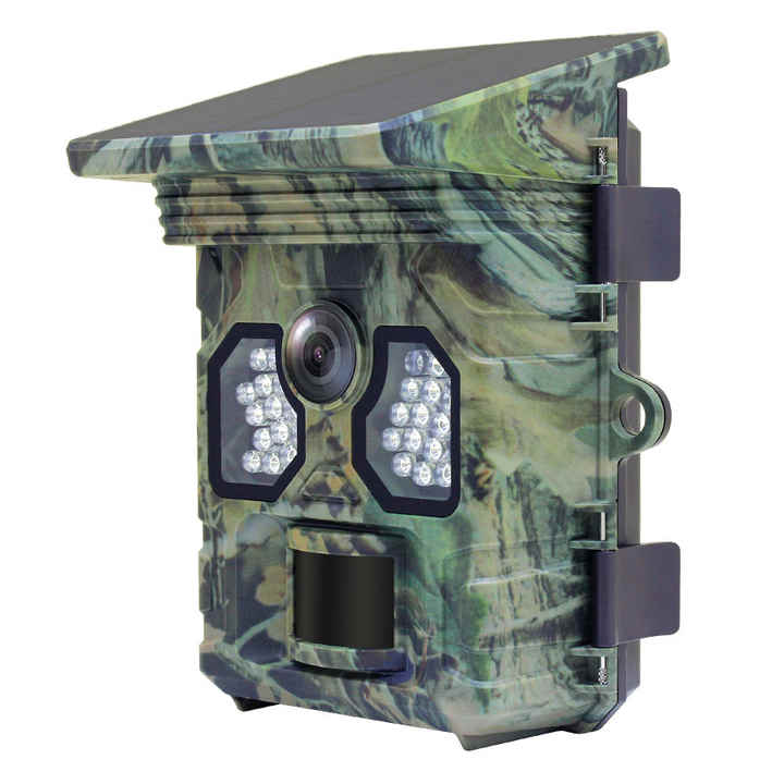 48MP 4K Solar Powered Wildlife Trail Camera - Secure & Efficient