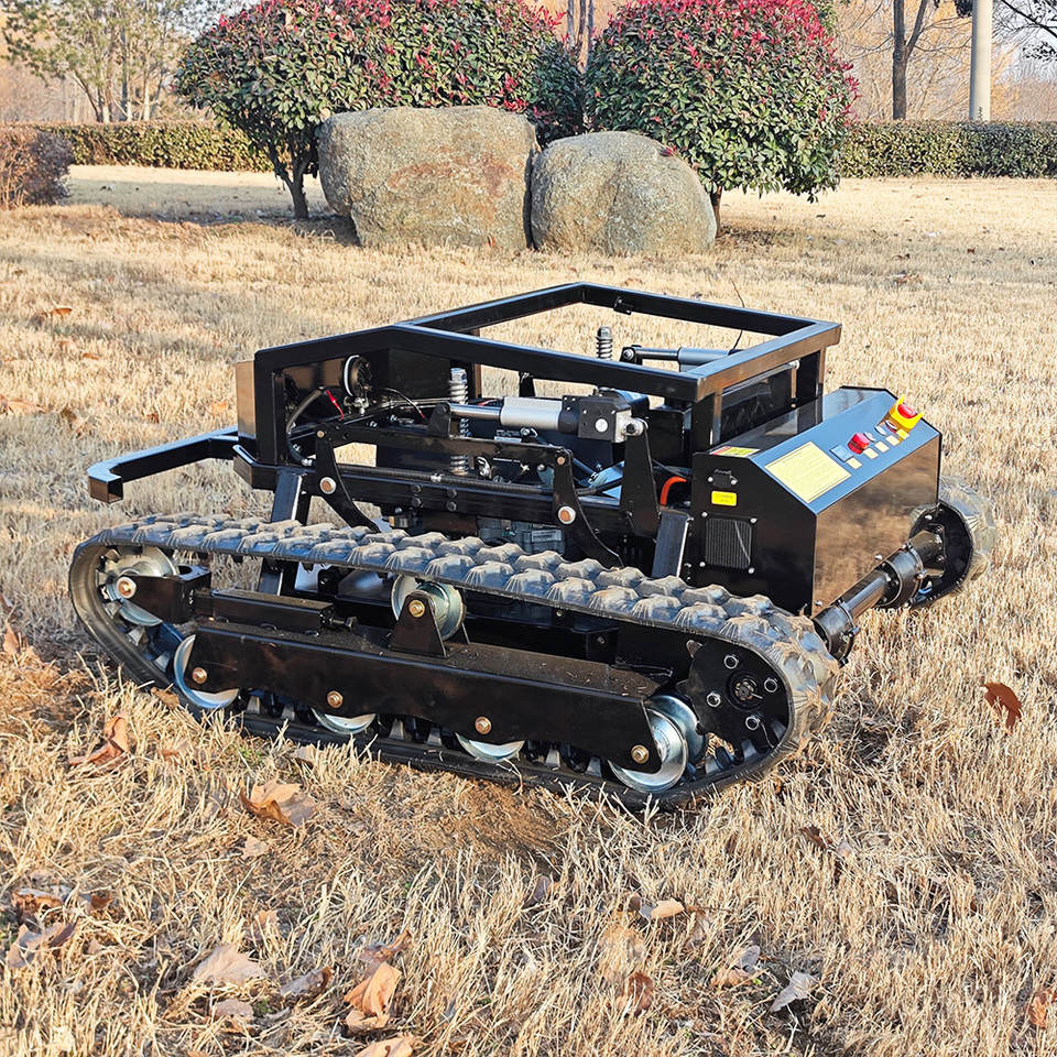 Crawler Robot Lawn Mower Self Propelled Remote Control Multi-Functional ...