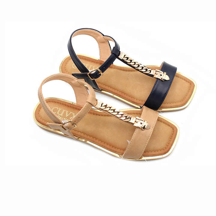 Sandals Women Flat 2025 New Line with fairy Wind All Matching Open Toe ...