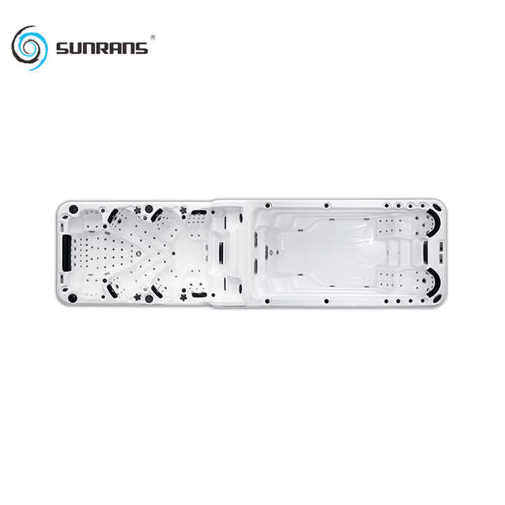 8m Large Outdoor Hot Tub for 12 Persons - Above Ground Swimming Spa - OEM