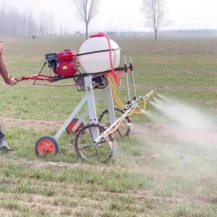 High Efficiency Boom Sprayer - 100L Capacity & Power Tiller