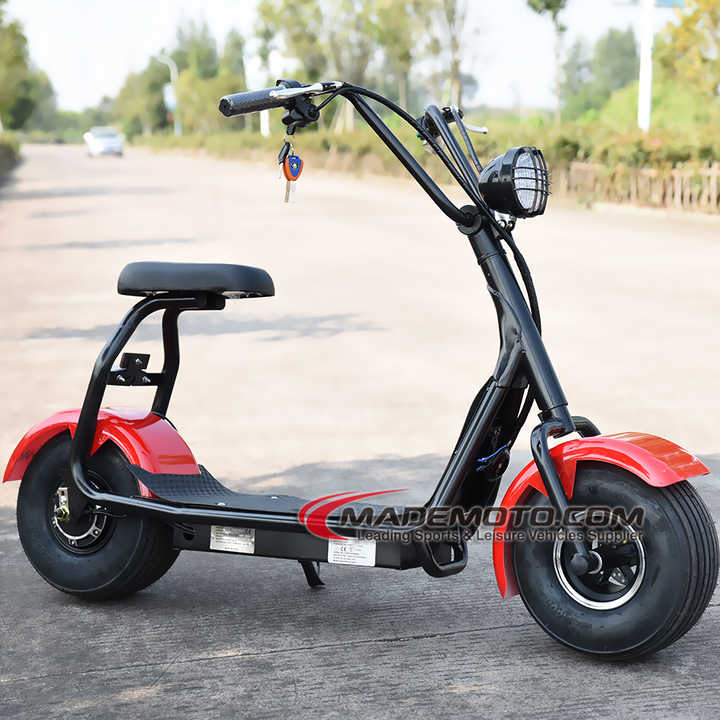 Citycoco Moto Electrique Kit de conversión con batería 500W 48V 12AH ...