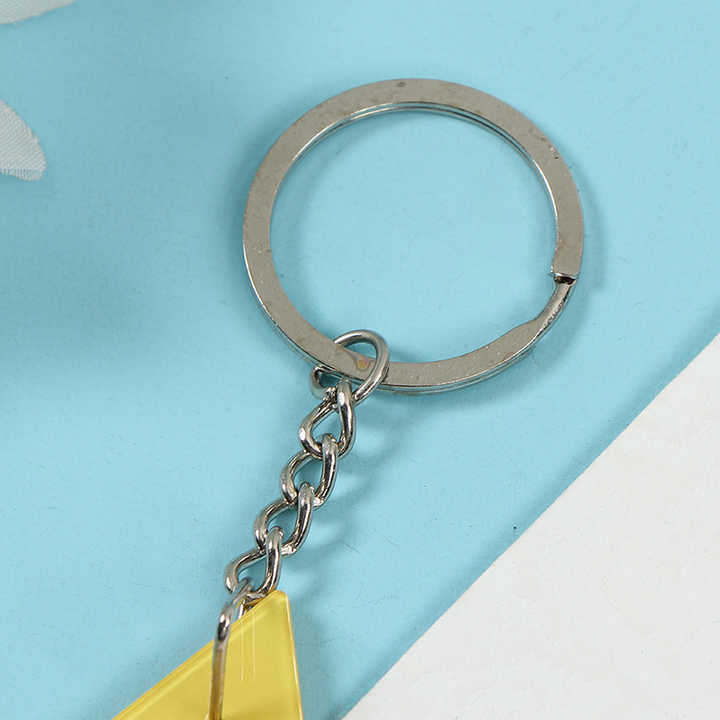Custom Shape Acrylic Key Chains Transparent Discs Keychain Rings for ...