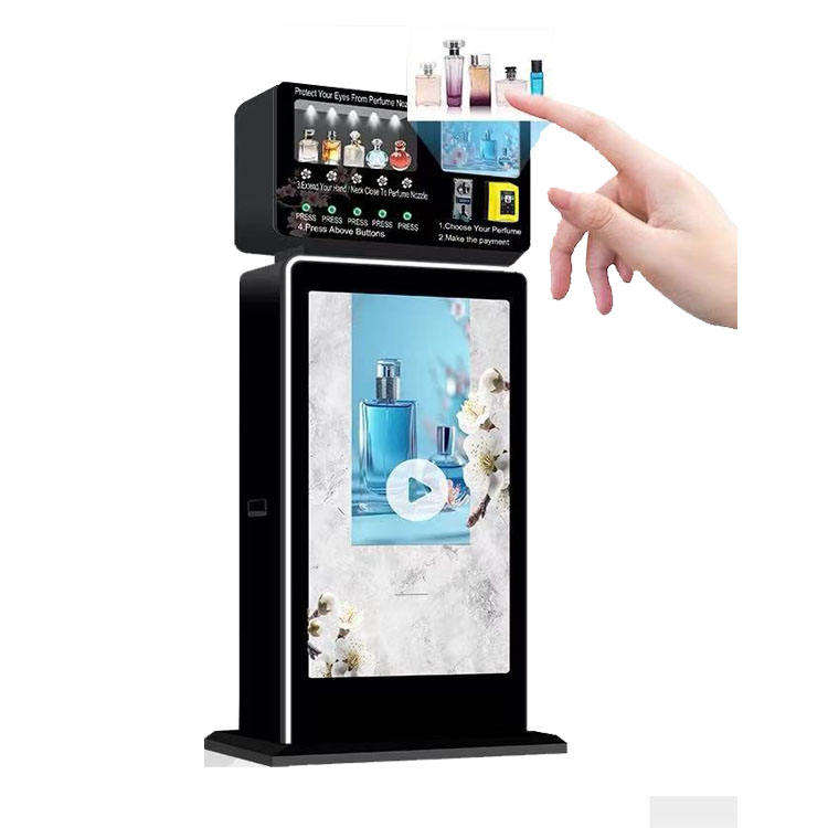 Wall Mounted Perfume Vending Machines Spray Automatic Cologne Vending ...