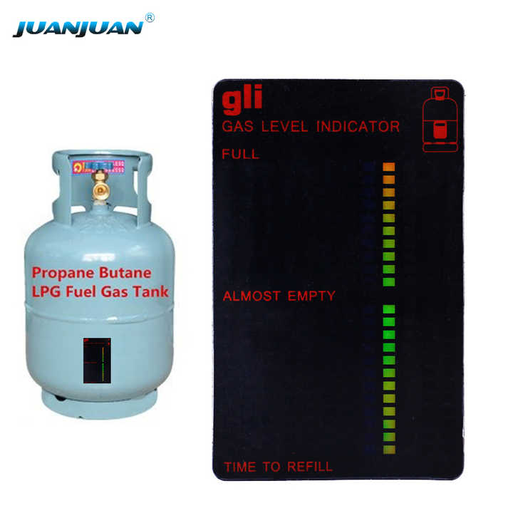 Propane Butane LPG Fuel Gas Tank Level Indicator Thermometer Gas Tank ...