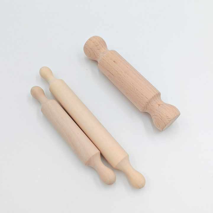 Best Selling Mini Rolling Pin Wooden Baking Mini Rolling Pin Unpainted ...