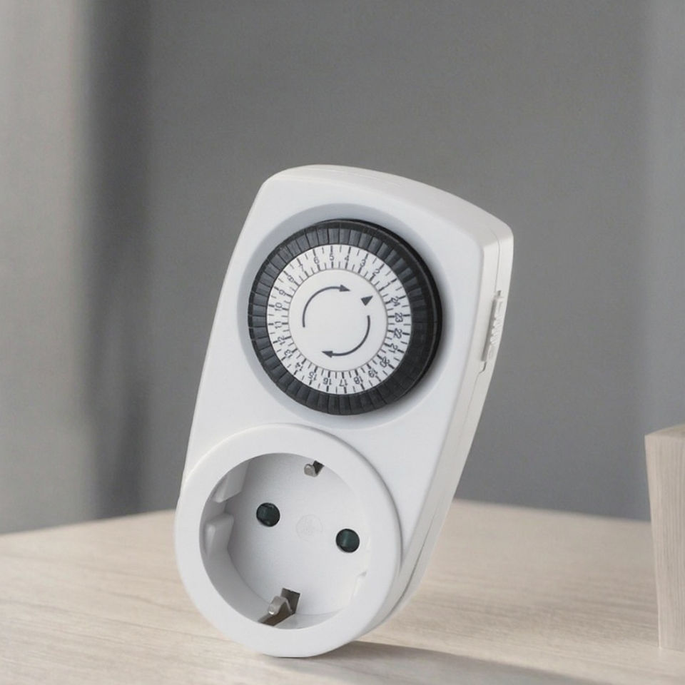 Portable Time Timer 3680W 24-hour Programmable Mechanical Time Timer ...