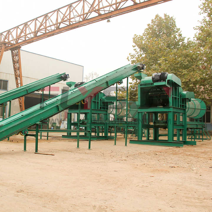 Flysun Hemp Fiber Extracting Equipment - Coconut Shell Processing