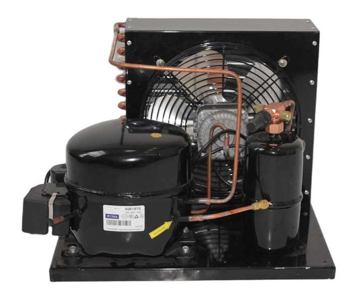 115V 1/3HP R404A Small Refrigeration Cooling Compressor Condensing ...