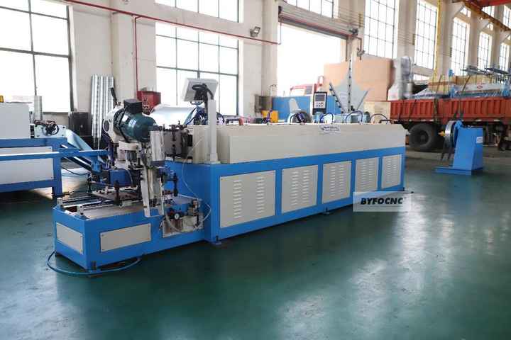 Galvanized Steel TDC Duct Flange Forming Machine for Duct Connection