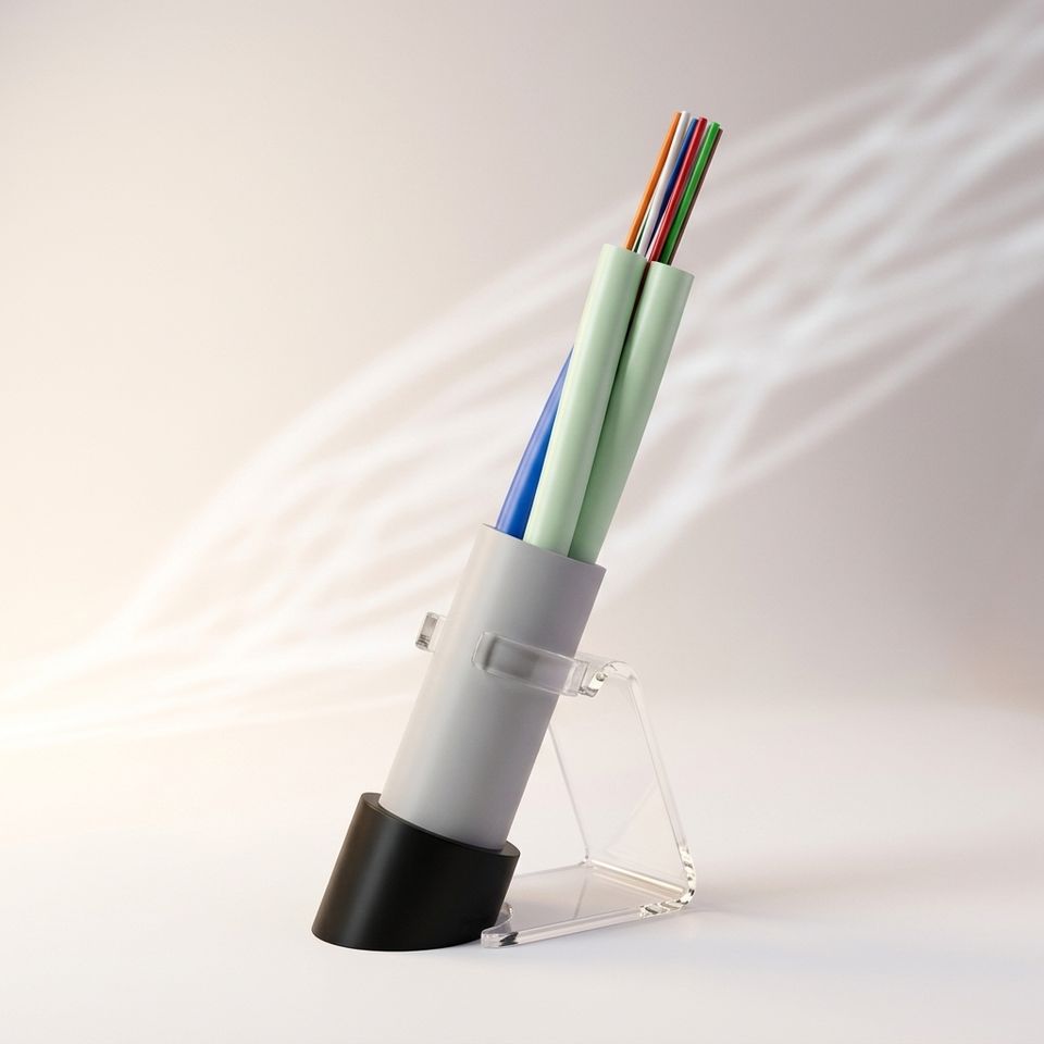 Fibra Optica 12 Hilos ADSS Span 4 Km Cable All Dielectric Self ...