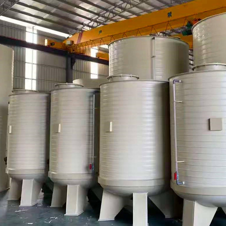LAN ZHI Plastic Chemical Storage Tanks PP/PPH Material Pressure Vessel ...