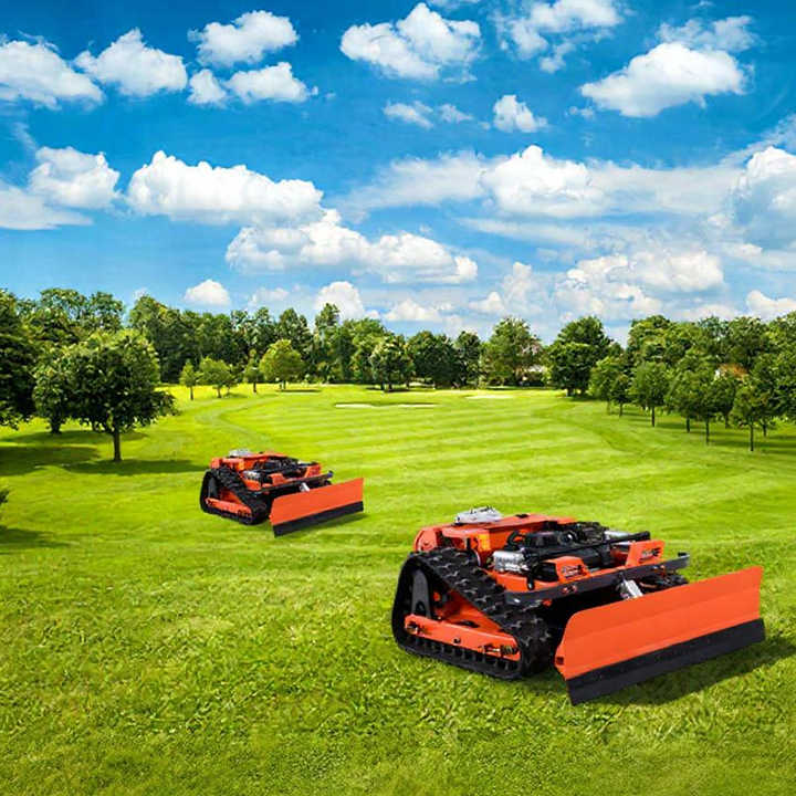 Latest Design engine-powered Lawn Flail professional Track Mower ...