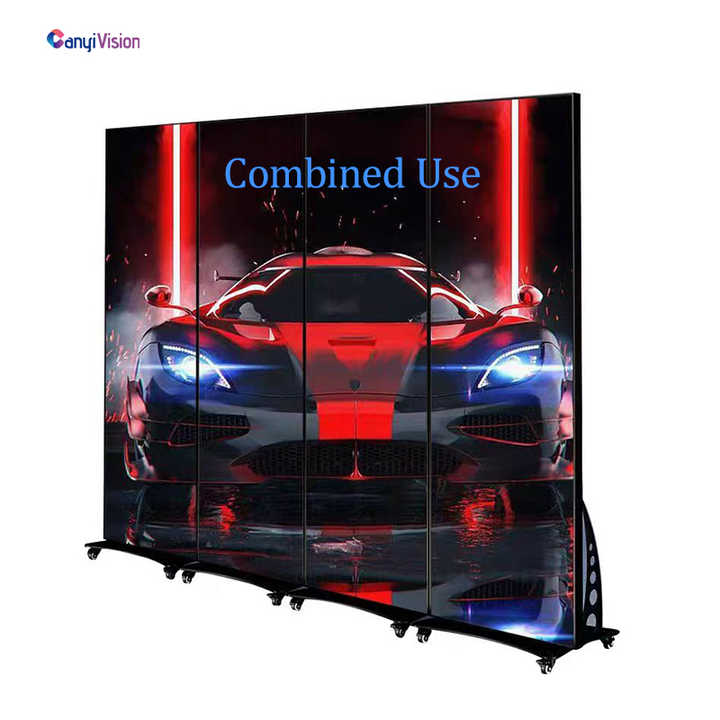 P2.5 Led Video Display Movable 4k Led Display Screen Customized Size ...