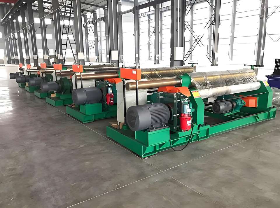 W11 Manufacturer of Mechanical Three Roll Plate Rolling Machine High ...