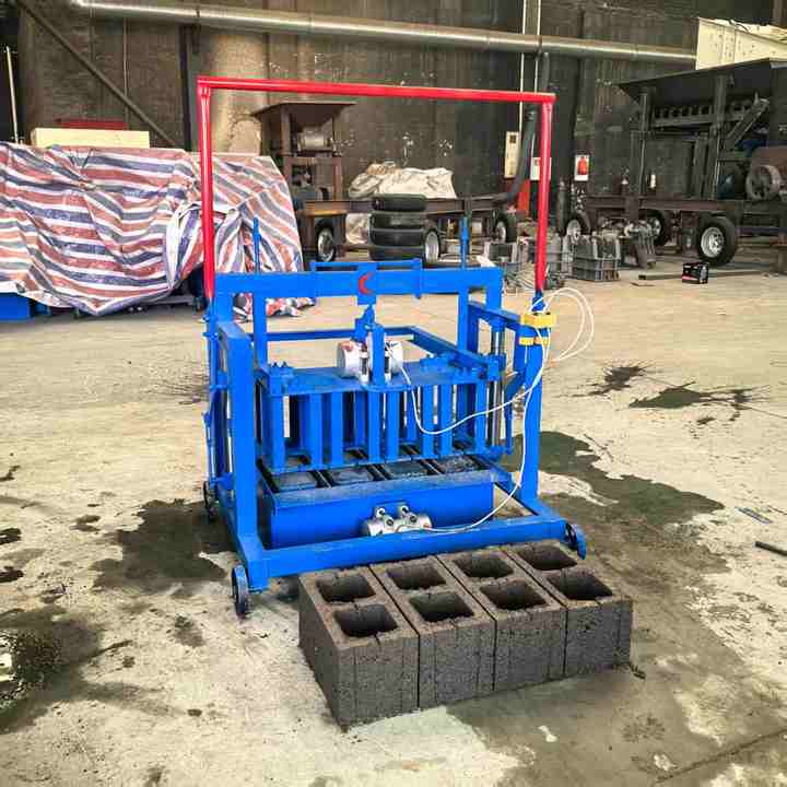 WJ 2-45B High-Efficiency Mini Brick Maker-2000 Bricks Per Hour Making ...