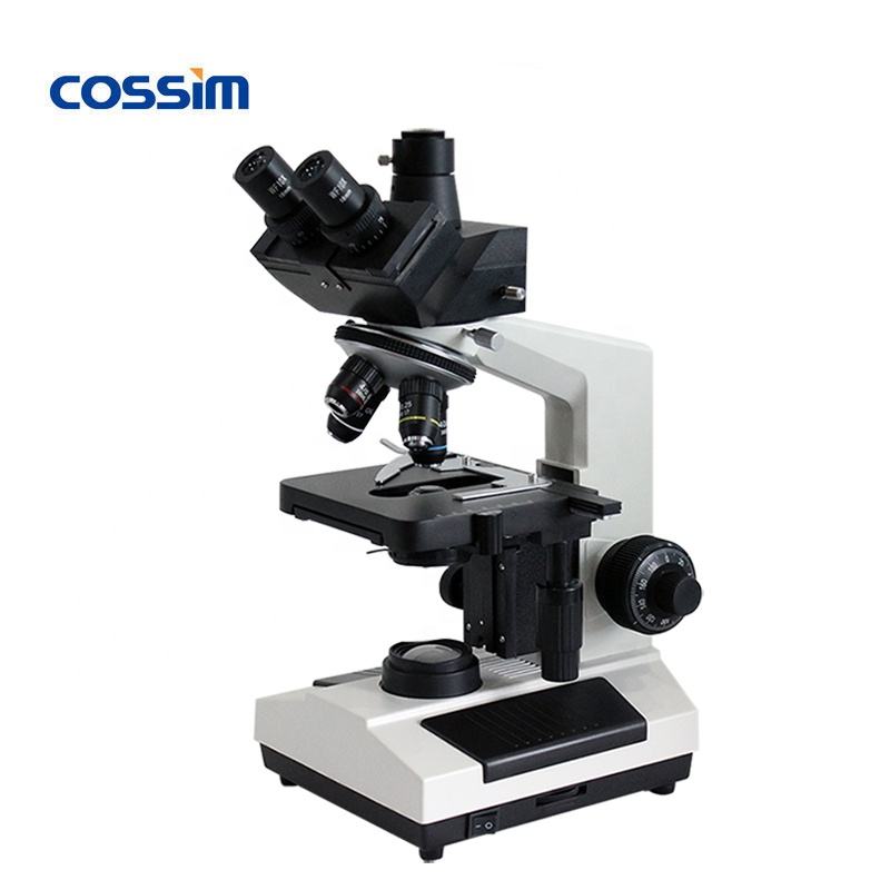 Cheapest Trinocular Biological Microscope With Halogen Lamp - 40X to 1600X Magnification for ...