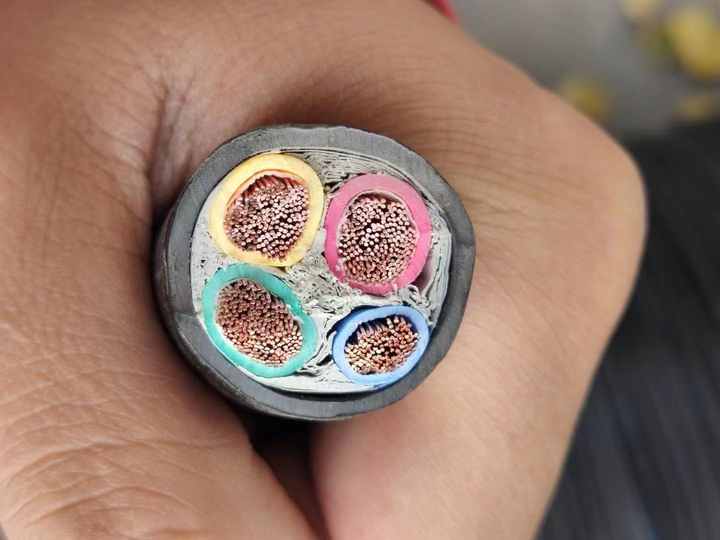 Copper Conductor Royal Cord Flexible Cable RVV 2 3 4 5 Core 1.5mm 2.5mm Electrical Cable Wire ...