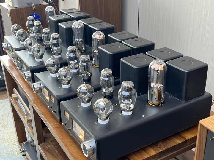 Live Version Vocal 300B-845 Tube Audio Amplifier 220V 35W*2 High Power ...