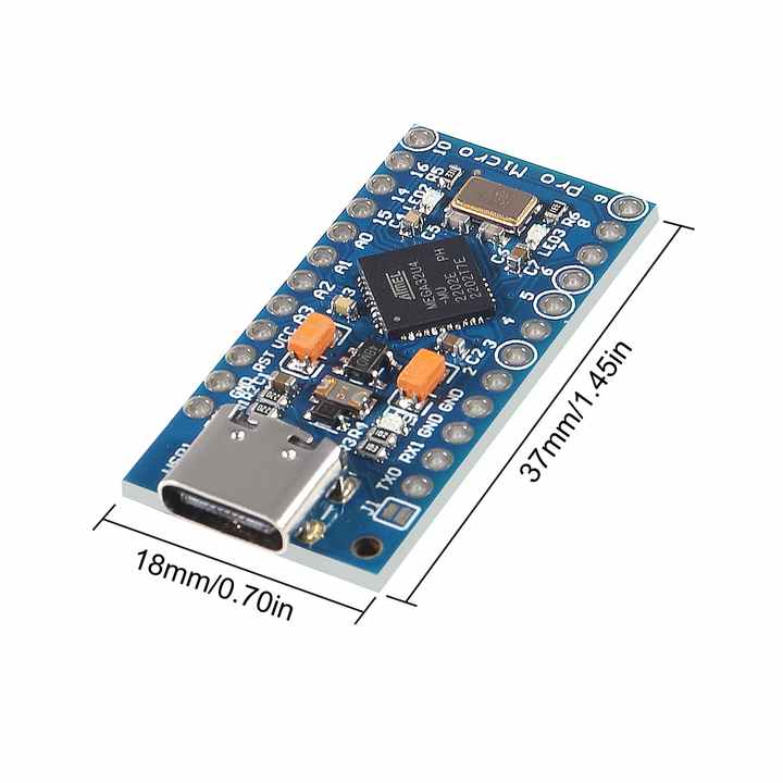 Pro Micro Atmega32u4 - Development Board for Microcontrollers