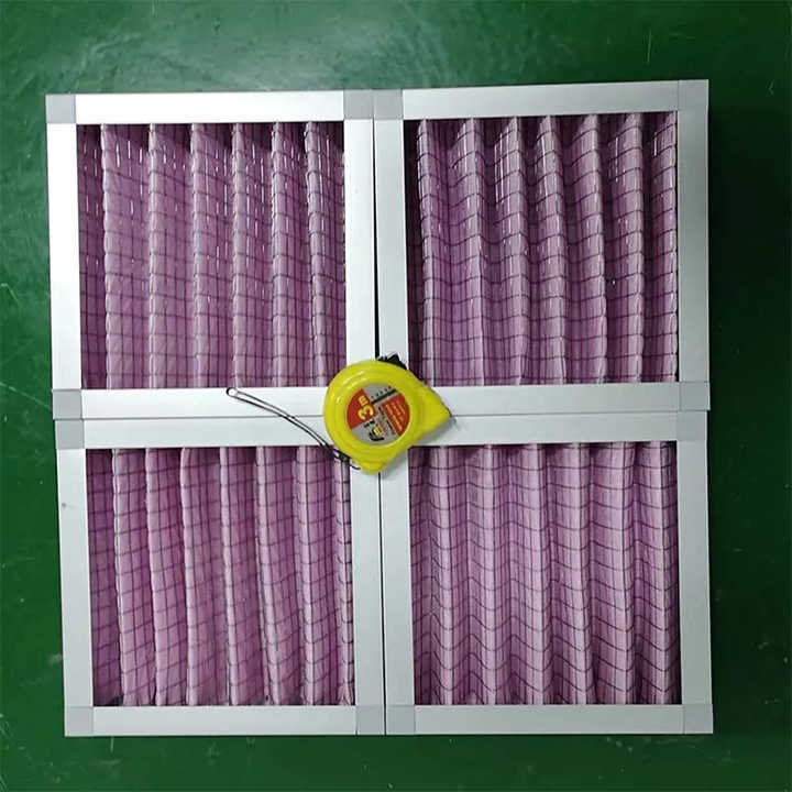 G4 Pleated Galvanized Iron Wire Mesh Pre Filter Ac Air Filter for Home ...