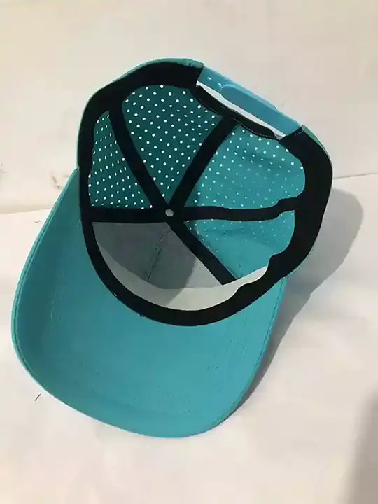 Custom Mens Laser Cut Hole Sweat Water Proof Caps Hats