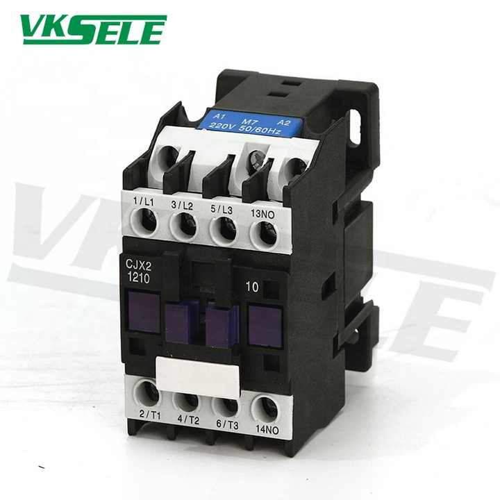 CJX2-12 12A Magnetic Contactor 50/60hz 220V AC Contactor Price