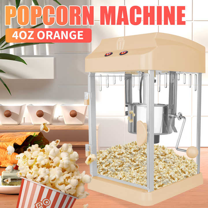 2.5OZ 4OZ Tabletop Small Sweet Popcorn Machine Hot Oil Popcorn Maker ...