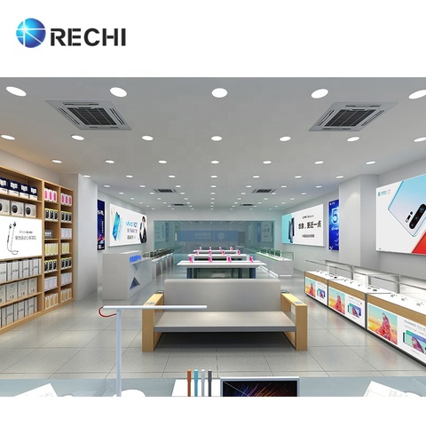 RECHI Mobile Phone Shop Decoration Design Wall Phone Accessory Showcase ...