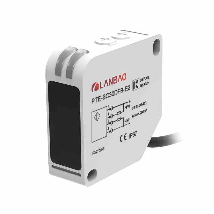 PTE-BC Series Photoelectric Switch - Diffuse Reflection