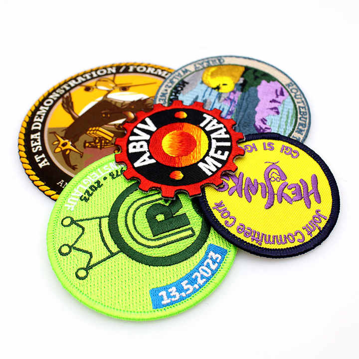 Embroidered Service Custom Logo Embroidery Patch and Badge with Iron on ...