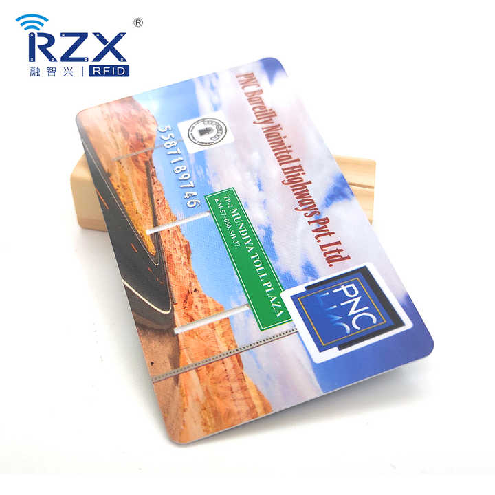 Custom Printable Rfid Parking Card 860-960mhz Uhf Rfid Pvc Card Alien ...