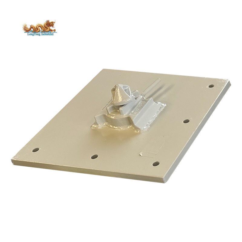 Bolt On ISO Twistlock Perforated Bottom Lock with Base Plate for ...