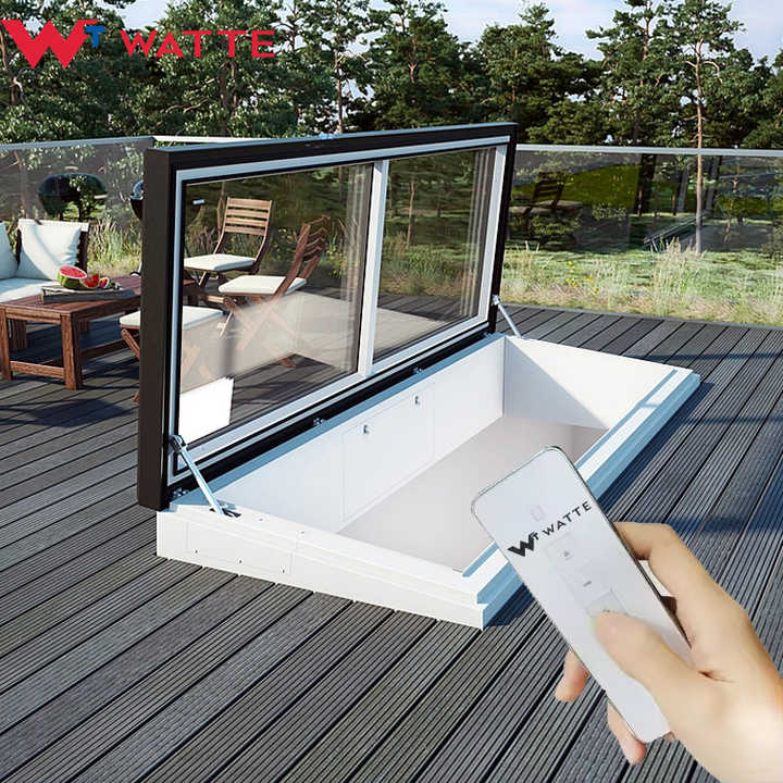 Electric Sky Roof Access Hatches - Ventilation & Daylight