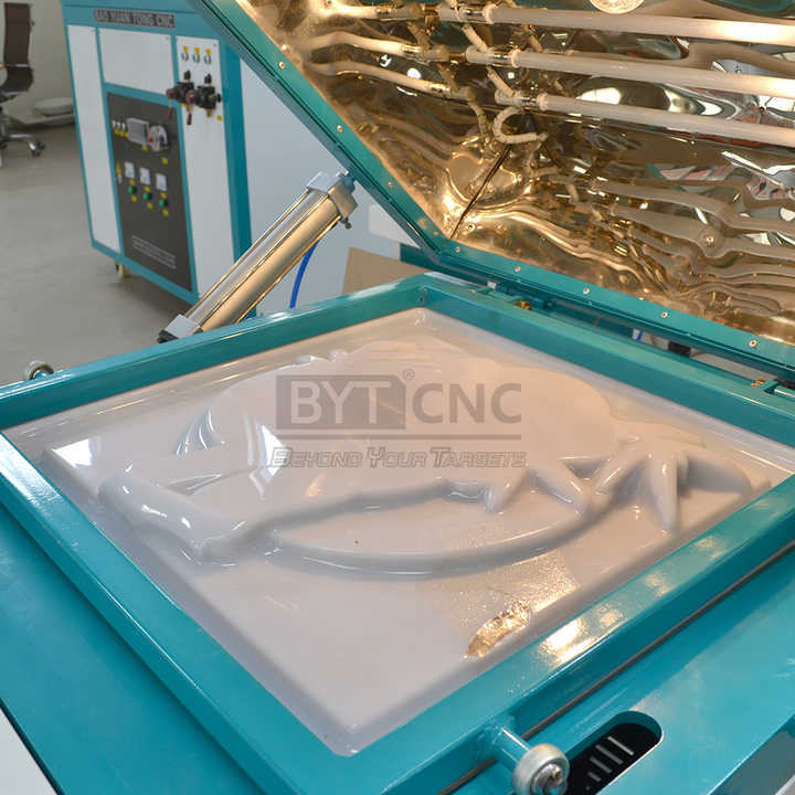 Plastic Automatic Desktop Abs Sheet Thermoforming Machine