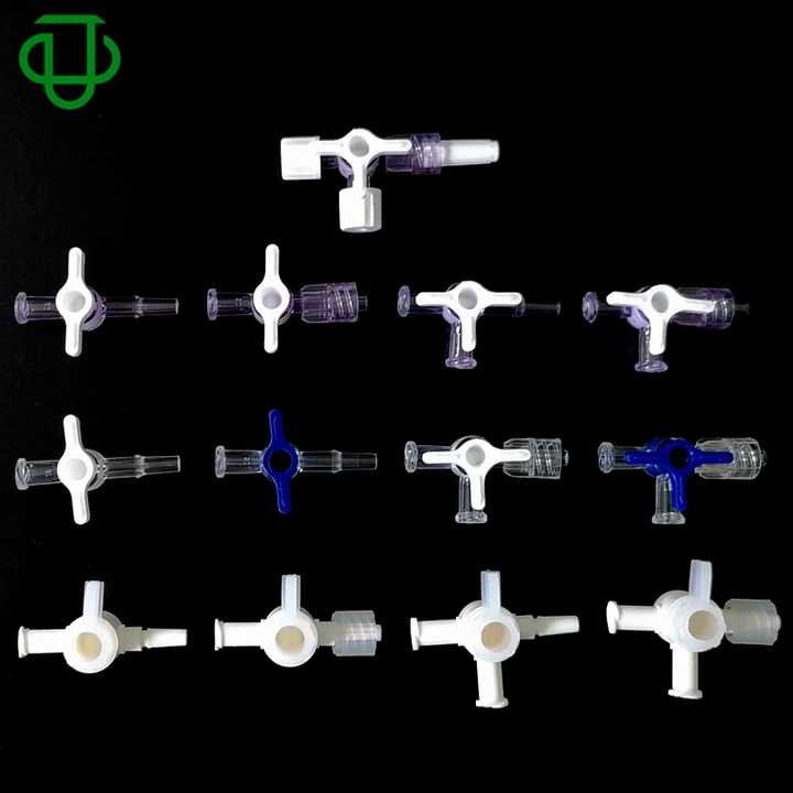 Ju Laboratory Plastic One Way Luer Stopcock Valve - 3 Way Valve, Oem
