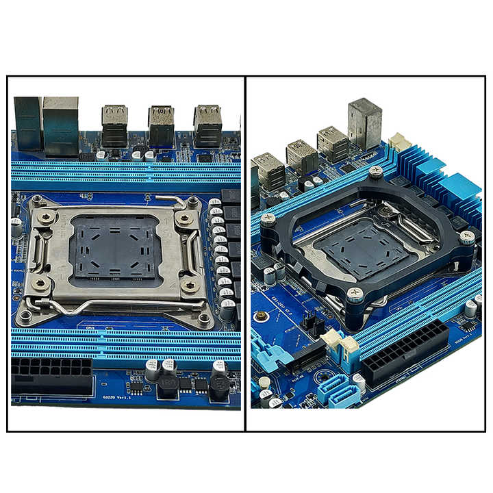 Desktop Computer CPU Cooler Fan X79 Rack X99 Universal Motherboard ...