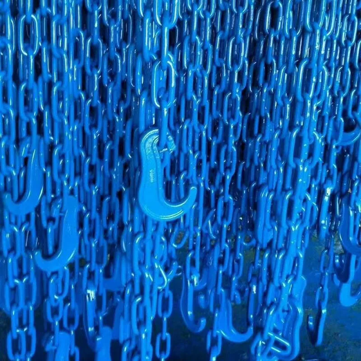 G70 Grade 100 Heavy Duty Galvanized Din5685A Short Link Chain Lashing ...