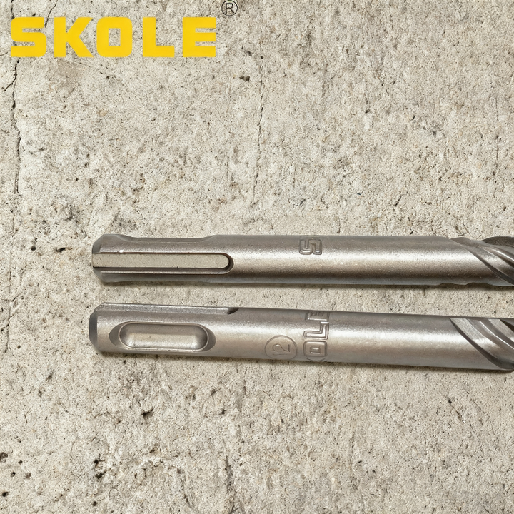 5-50mm SDS Flat Concrete Drill Bit 110-1000mm Length Double SDS Plus ...